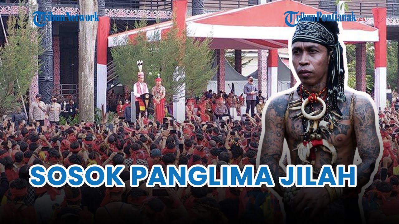 🔴 Mengenal Sosok Panglima Jilah, Pemimpin Pasukan Merah Suku Dayak ...