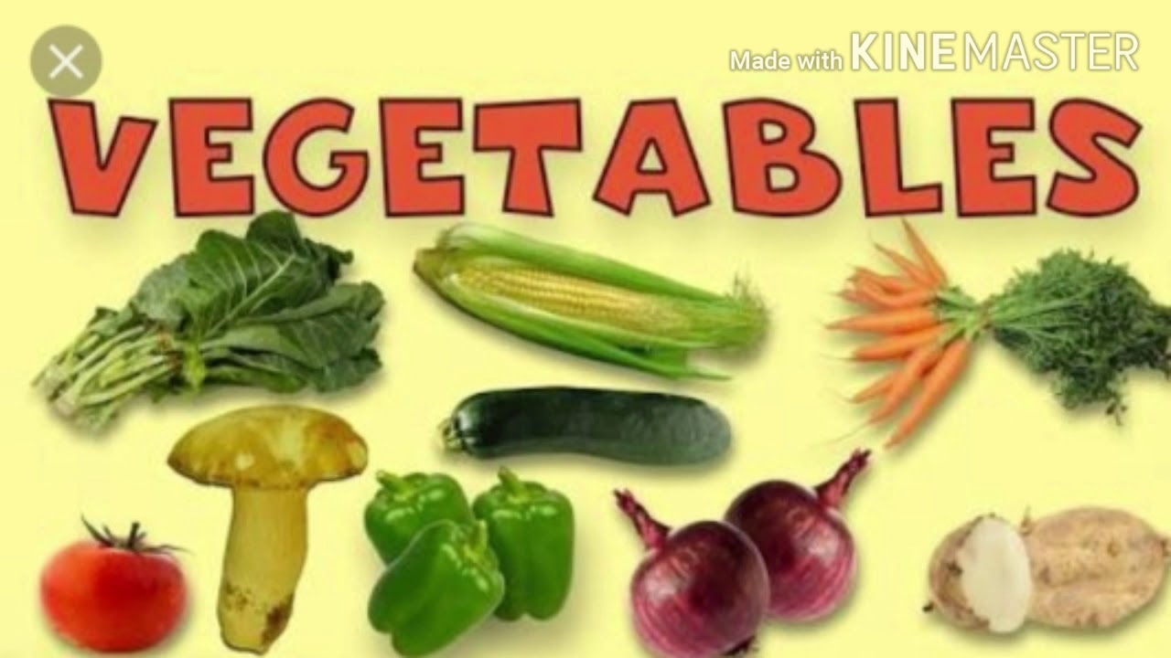 vegetables name for kids || Recognize vegetables and learn there name ...