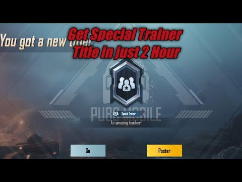 Get Special Trainer Title in just 6 Hour with proof! Best trick to get ...