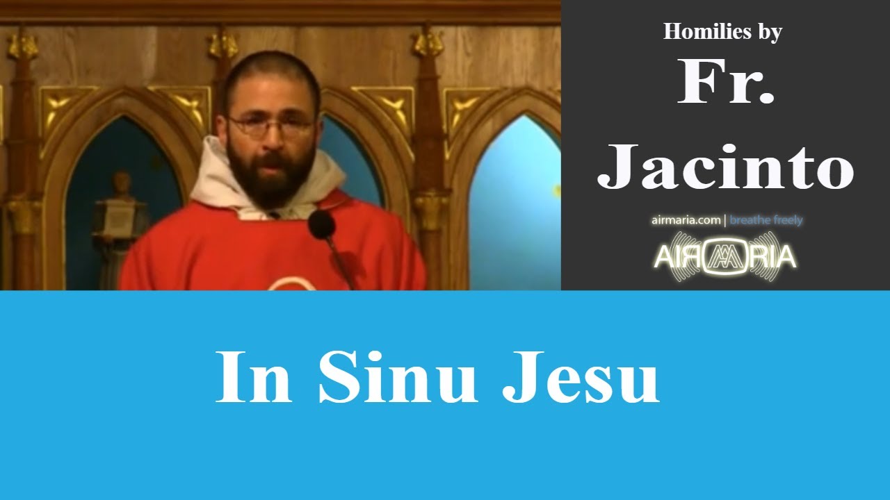 In Sinu Jesu - Nov 23 - Homily - Fr Jacinto - YouTube