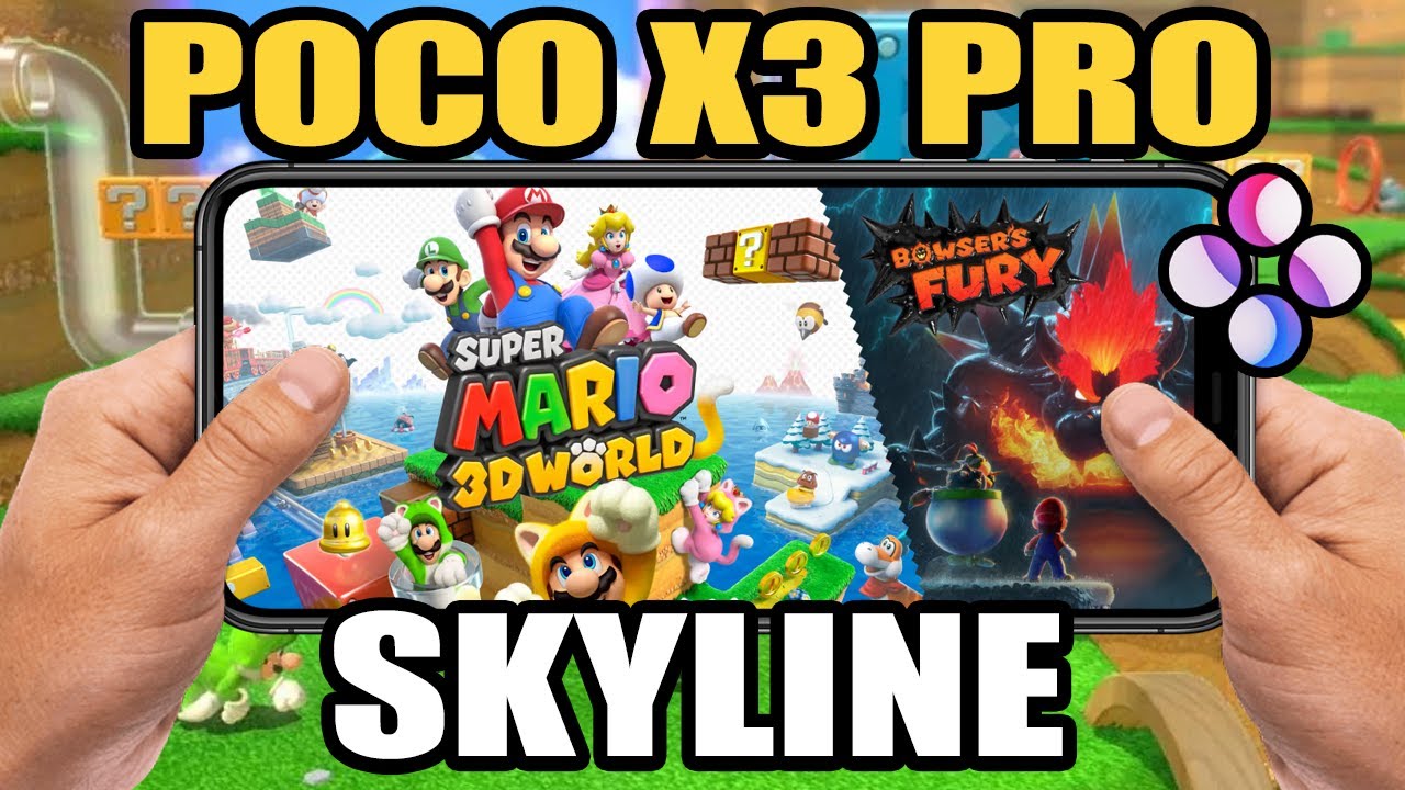 Super Mario 3D World | Skyline Edge 15 | Poco X3 Pro - YouTube