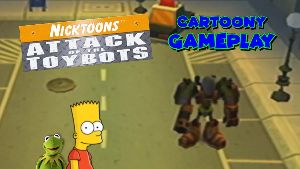 Cartoony Gameplay: Nicktoons Attack of the Toybots PART 2 - YouTube