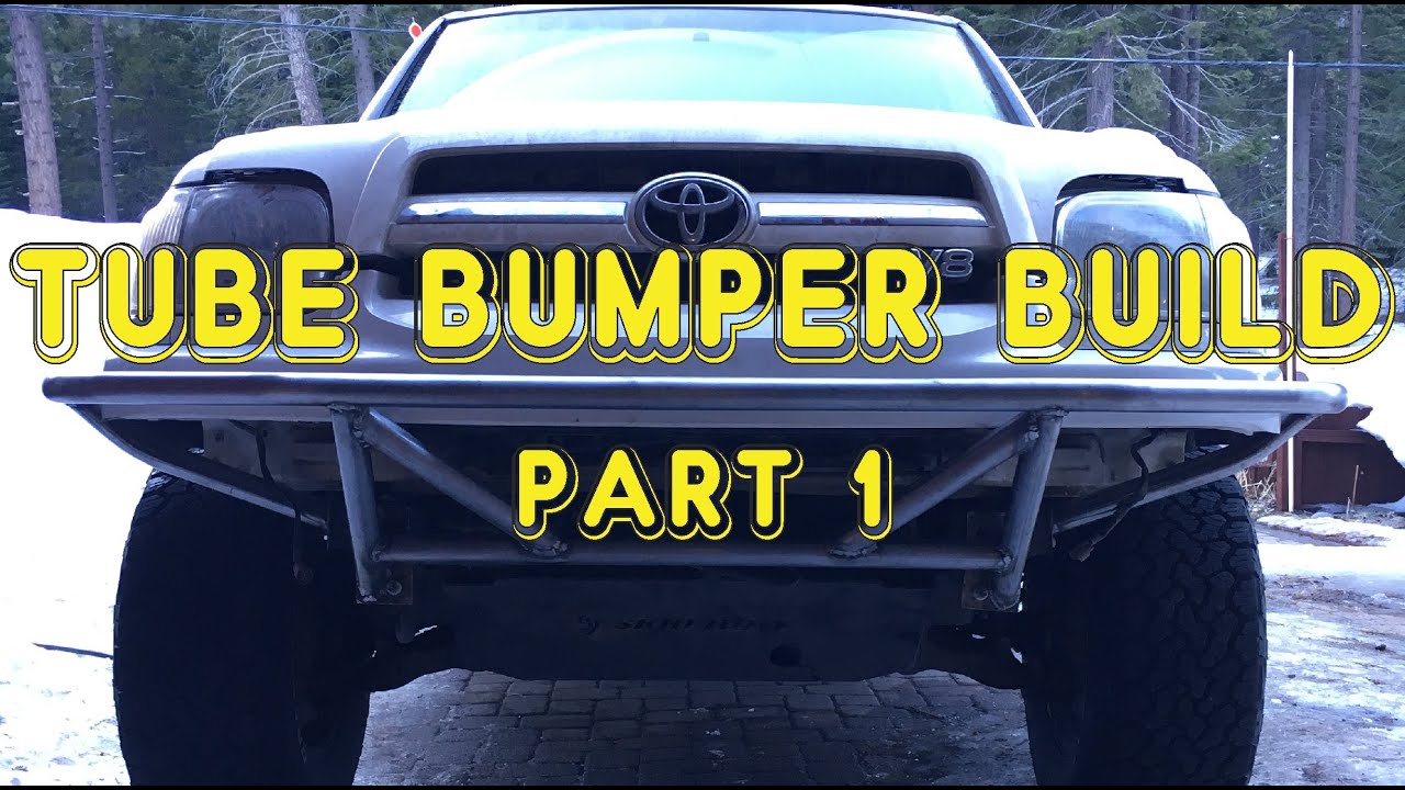 First gen Sequoia and Tundra tube bumper build - YouTube
