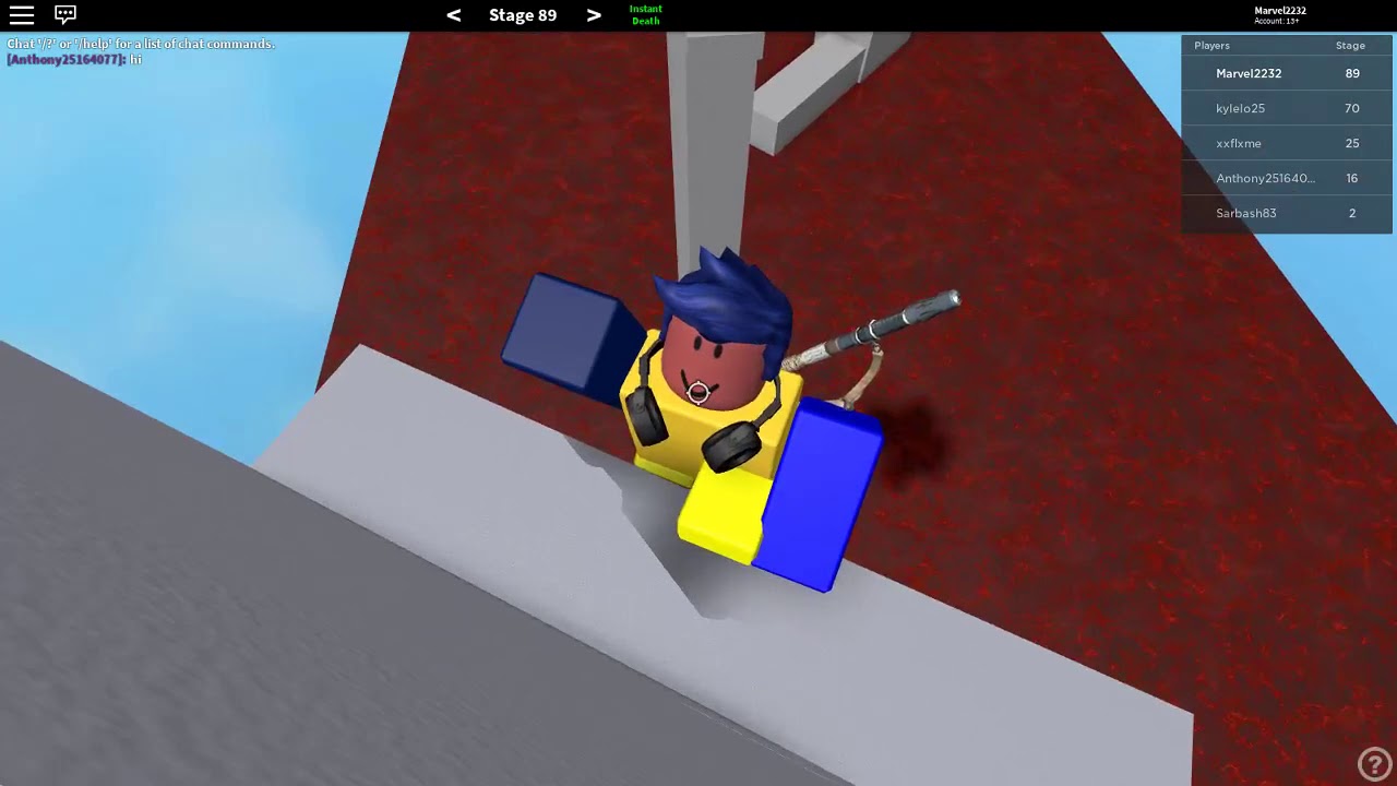 Pro player obby with this bug - YouTube