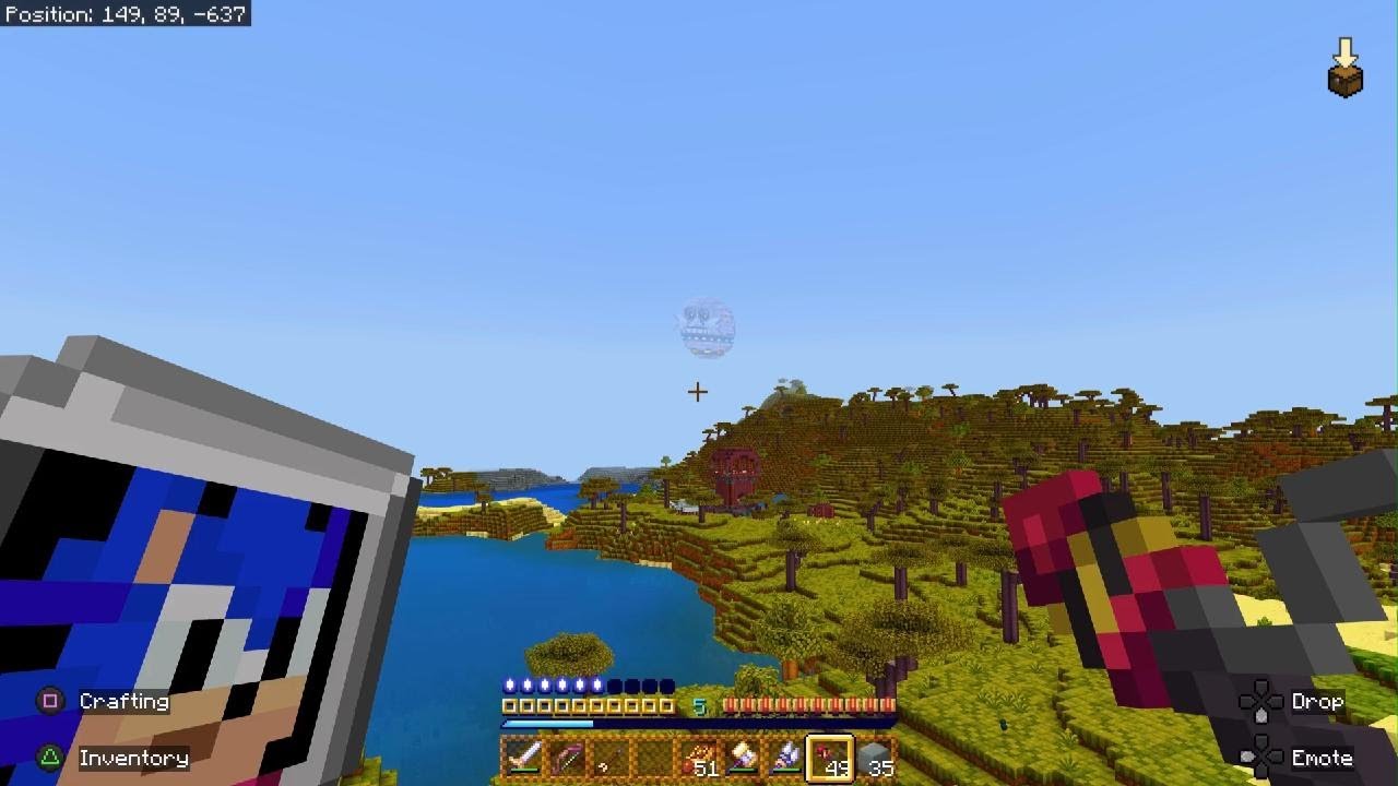 Minecraft Gameplay with the New Sonic Texture Pack - YouTube