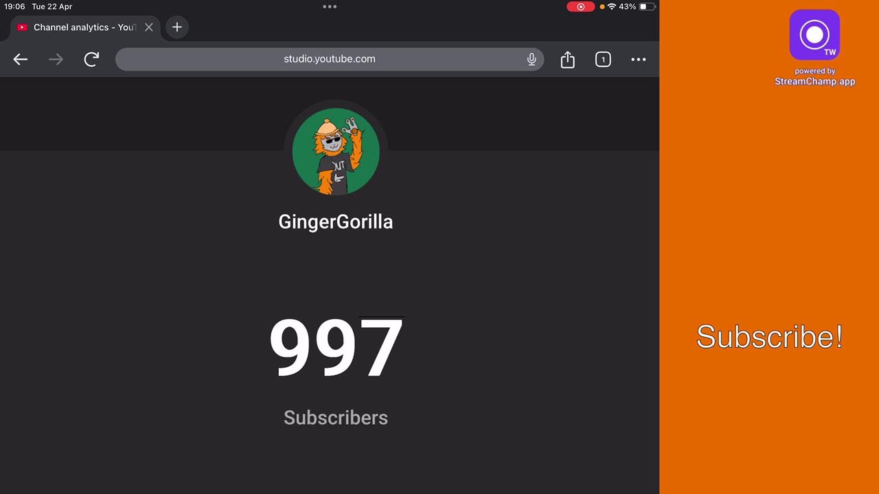 Countdown to 1000 Subscribers! - YouTube