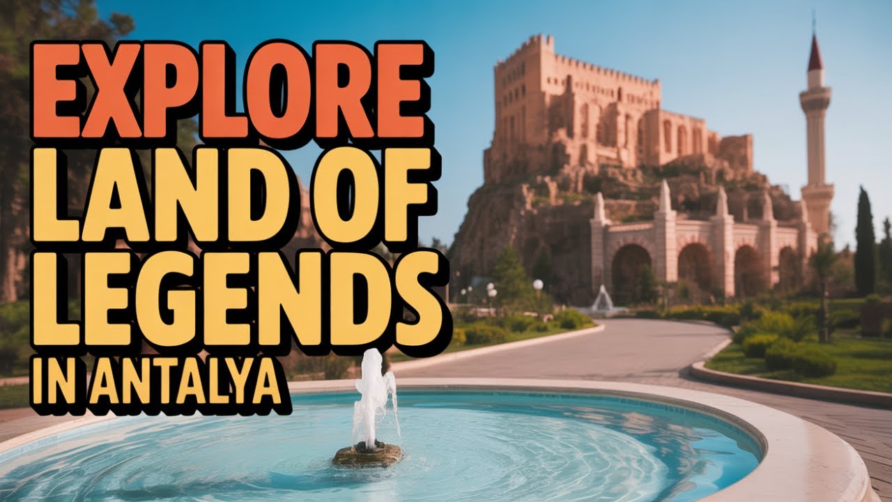 The Land of Legends Walking Tour 4K | Stunning Theme Park in Turkey ...
