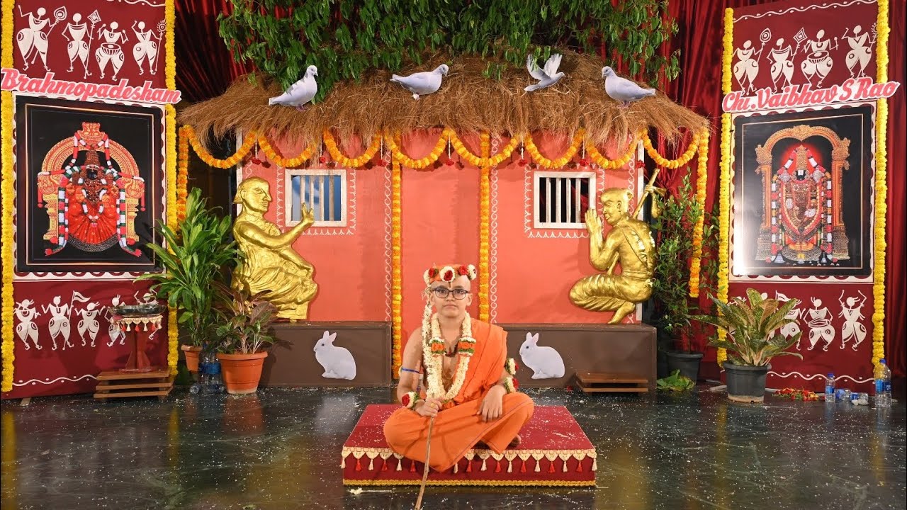 Brahmopadesh of Chi. Vaibhav S Rao. - YouTube