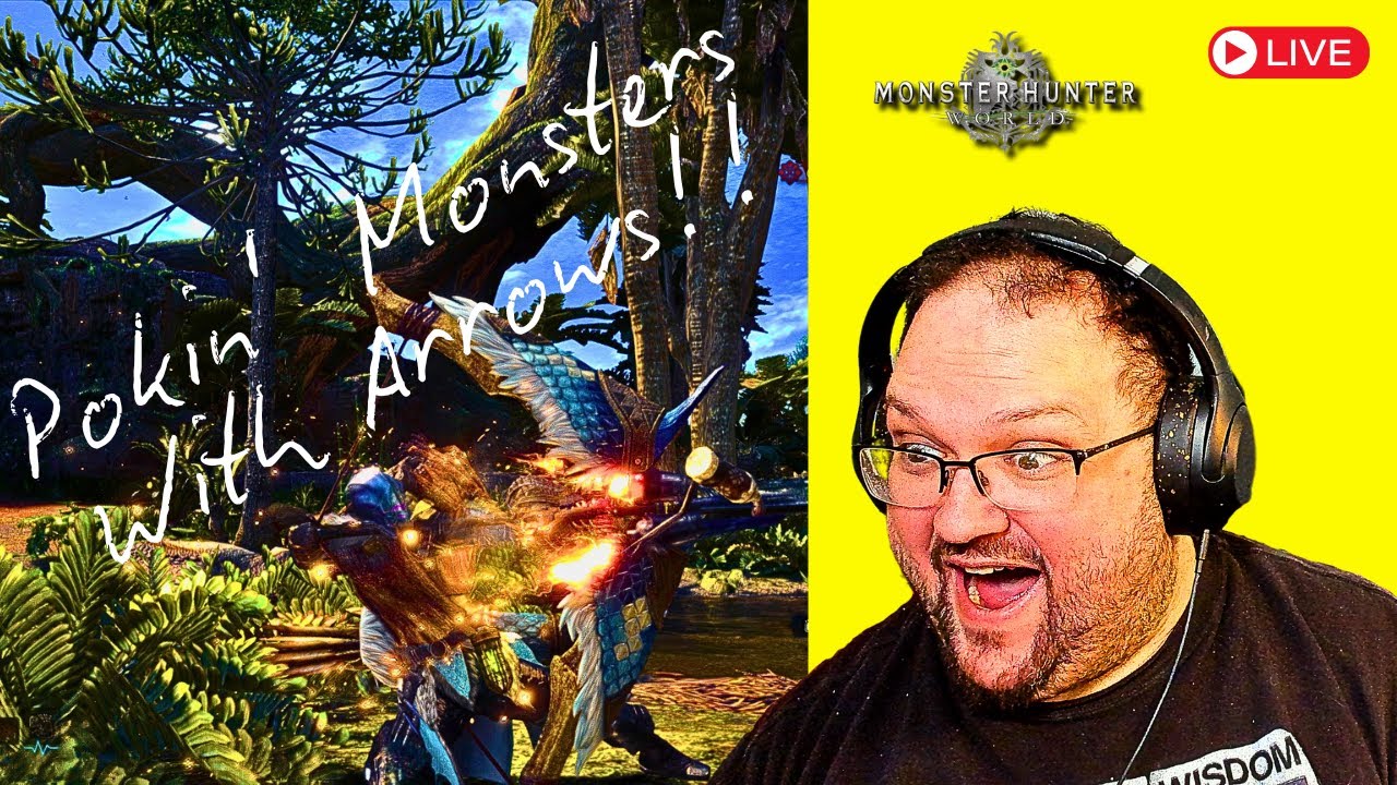 🔴LIVE - Can a Beginner REALLY Slay with Just a Bow in Monster Hunter ...