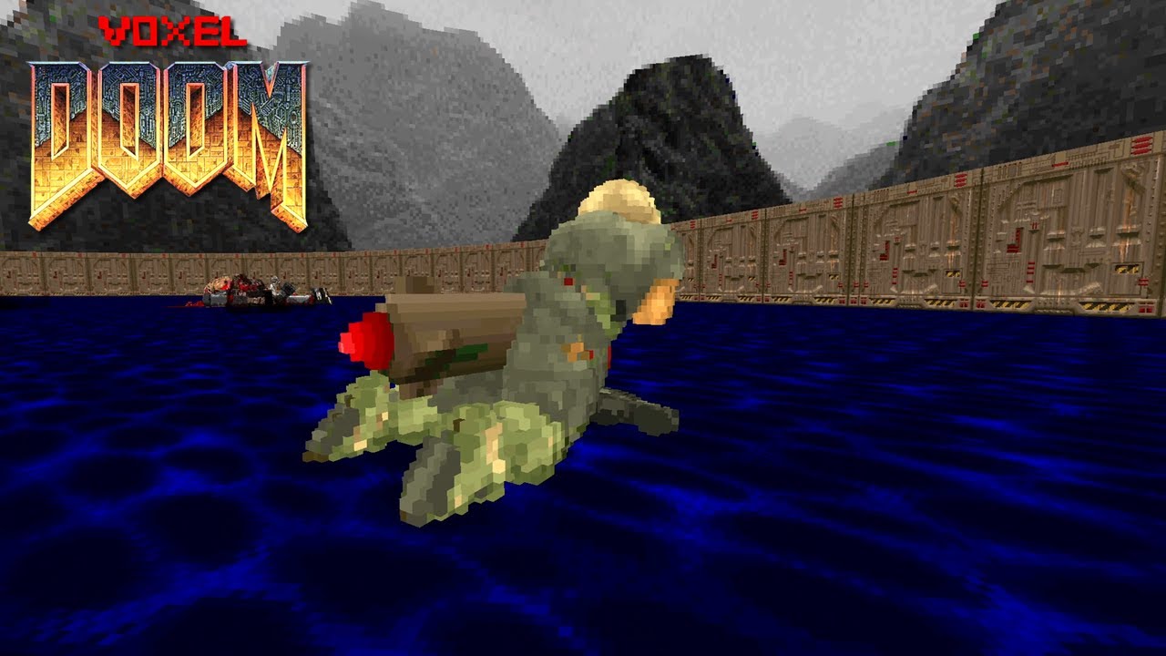 VOXEL DOOM Stream w/ Chapters! New 3D GZDoom Mod by Cheello with ...