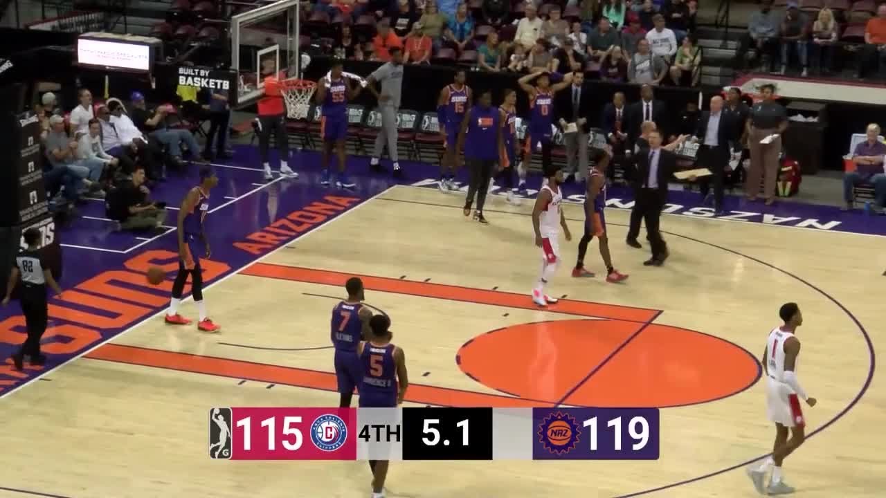 Terry Larrier with 28 Points vs. Northern Arizona Suns - YouTube
