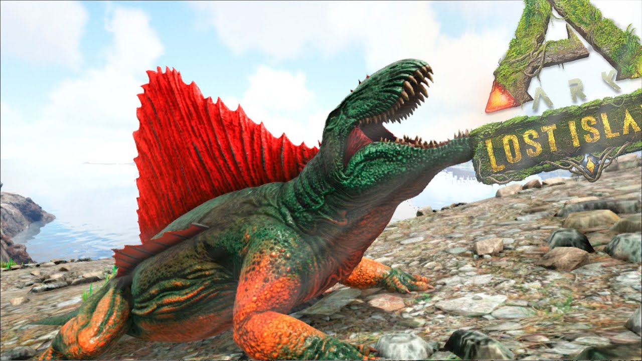 ARK LOST ISLAND #6 CAÇANDO DIMETRODON, O ANIMAL MAIS RUSTICO DO ARK ...