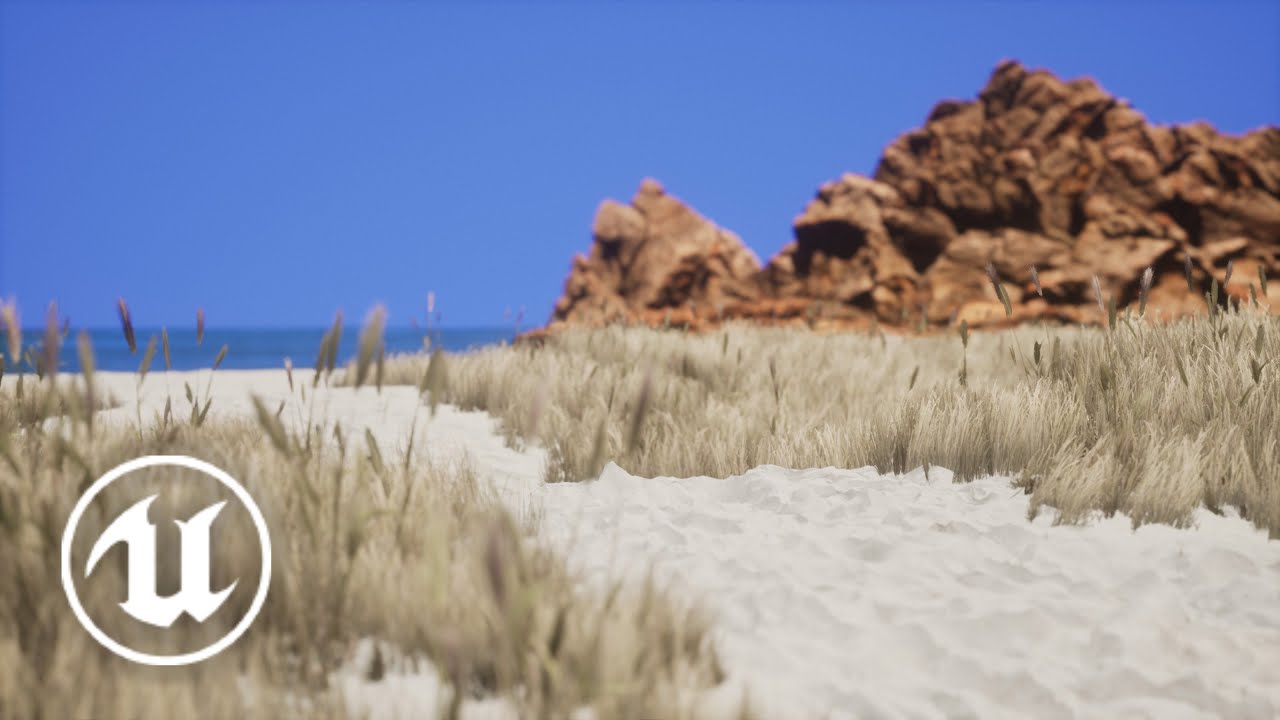 Australian Beach Unreal Engine 4 Recreation (free download) - YouTube