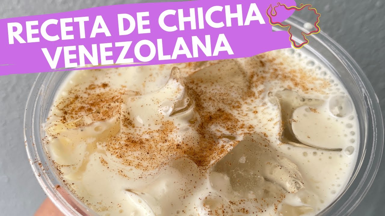 Como hacer Chicha venezolana de pasta - YouTube