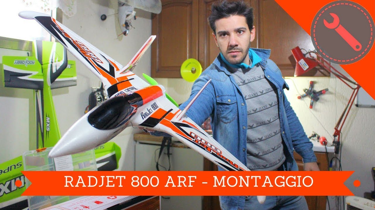 HOBBYKING RADJET 800 - Montaggio Completo con consigli EXTRA - YouTube