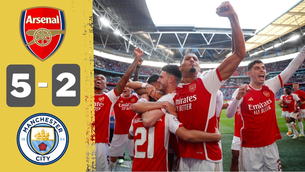 Arsenal 1-1 Manchester City (pens. 4-1) Highlights & All Goals FA ...