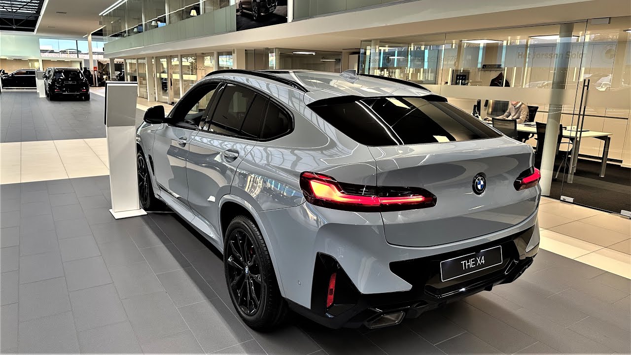 2024 BMW X4 XDrive 20i M Sport Luxury Full View Interior And Exterior