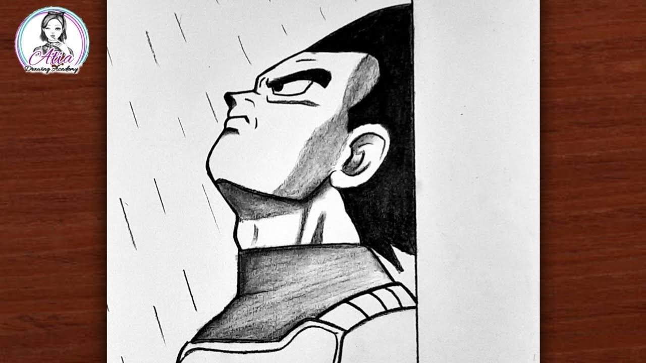 How to Draw Vegeta Ultra Ego | How to Draw Anime Goku | Anime Drawing ...