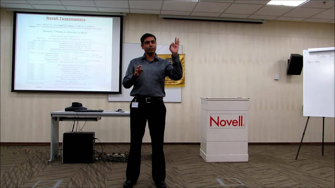 Toastmasters Project 2: Organize Your Speech :Principles to follow ...