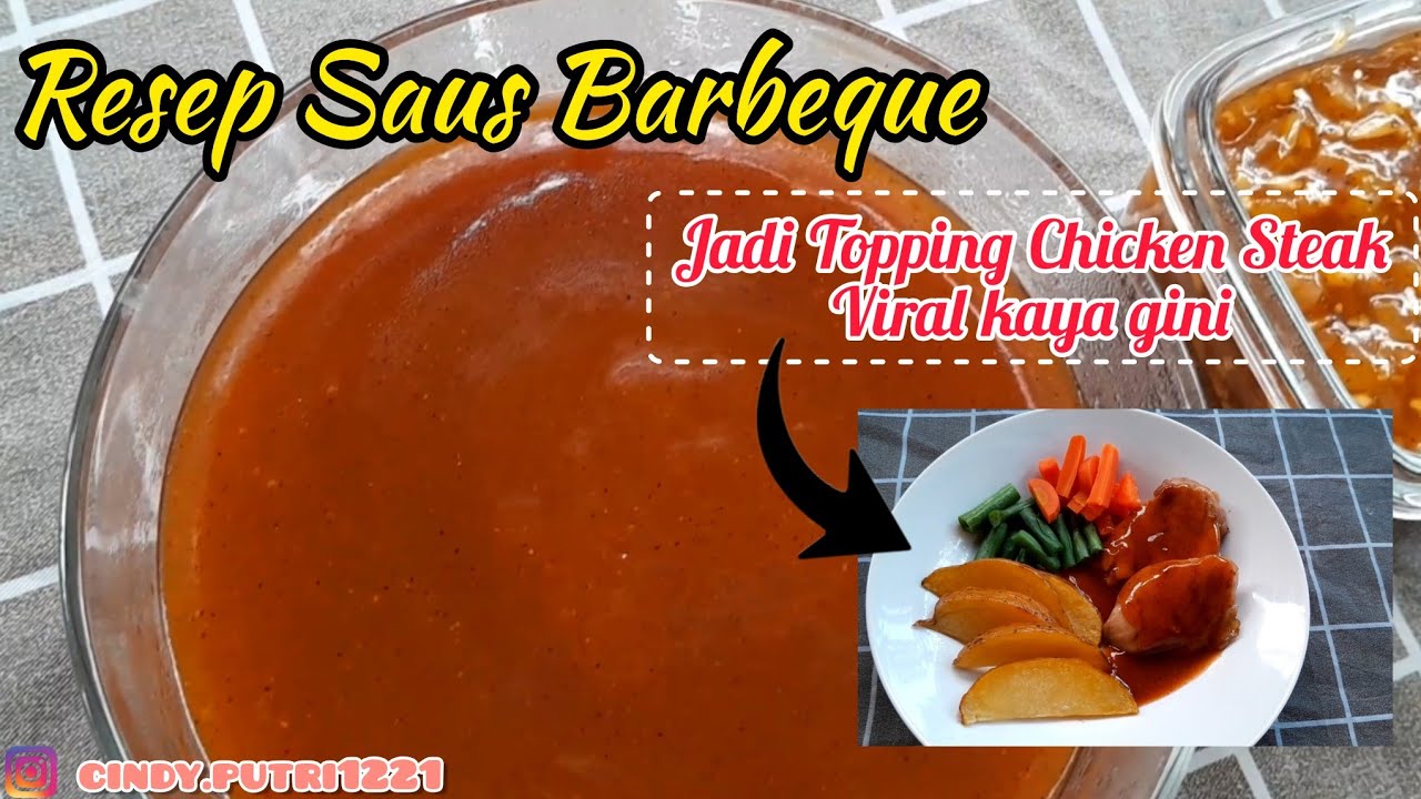 Resep Saus Barbeque || Murah Meriah Pakai Bahan yang Simple dan Mudah ...