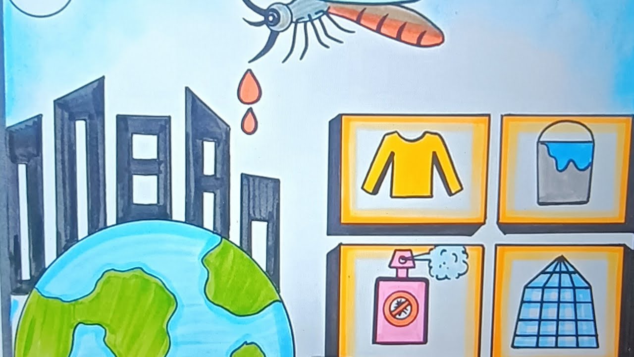 Dengu Day Mosquitoes Poster Making🦟 - YouTube