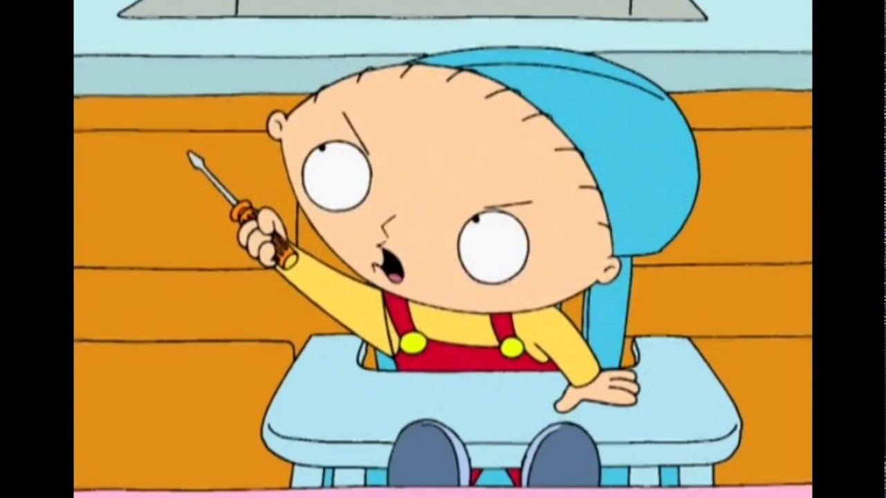 Family Guy Stewie First Words - YouTube