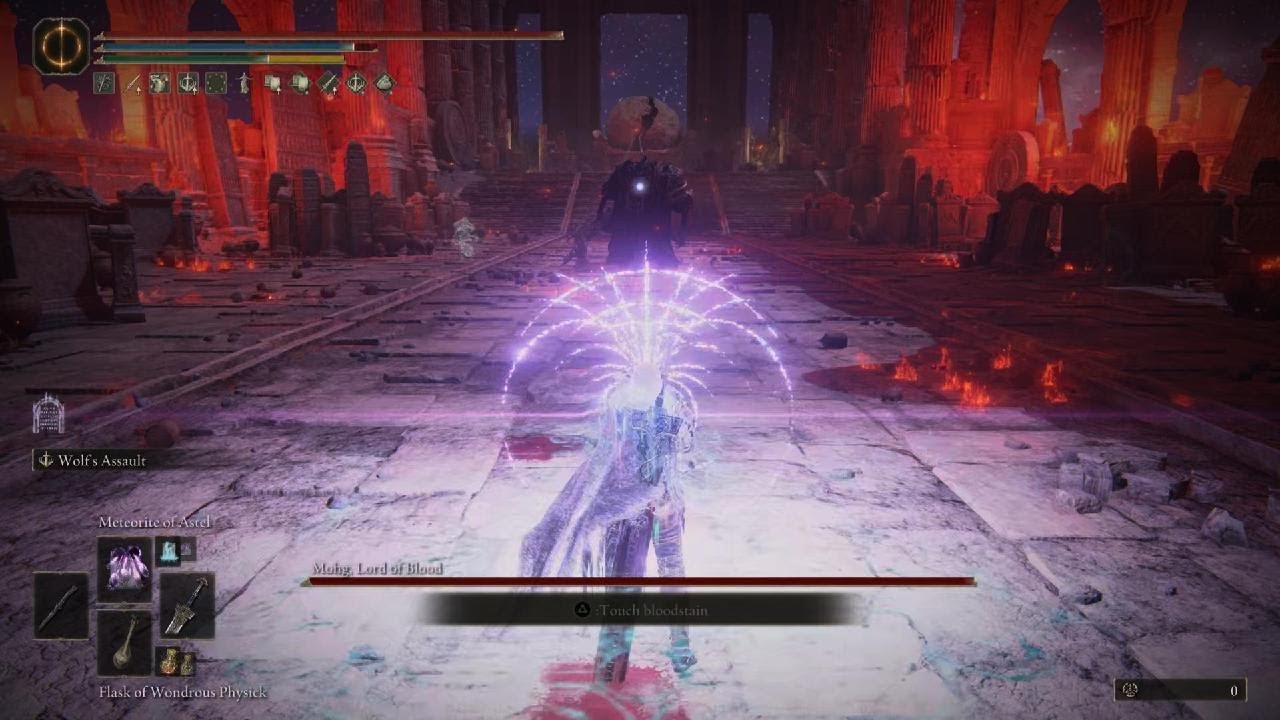 ELDEN RING Meteor of Astel vs Mohg OP - YouTube