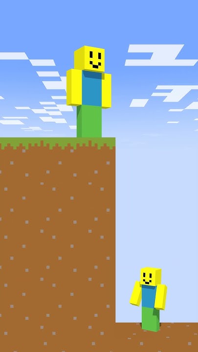 Escape Challenge: Roblox Noob vs. Minecraft Noob! - YouTube