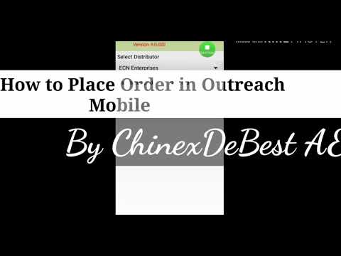 B#02 How to Place Order on Outreach Mobile.