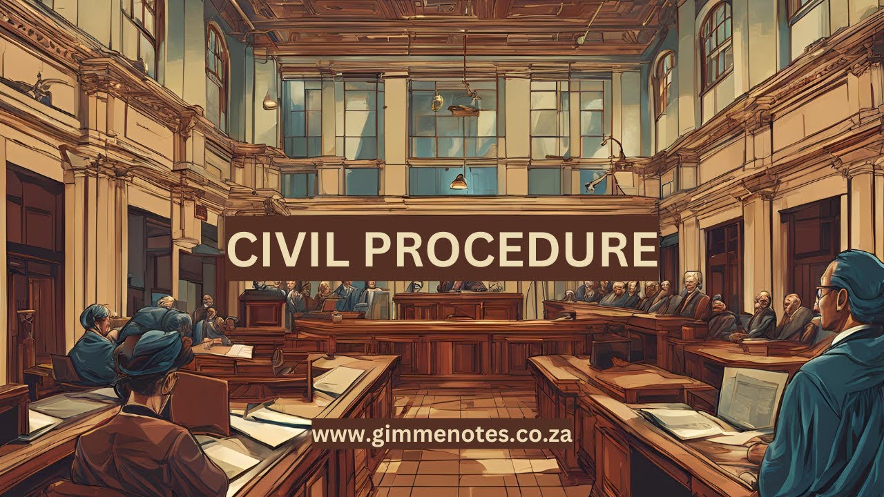CIV3701 PODCAST - Civil Procedure: Understanding the Legal Process in ...