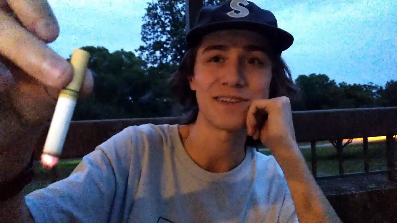 Smoking a Cigarette on a Warm Summer Night - YouTube