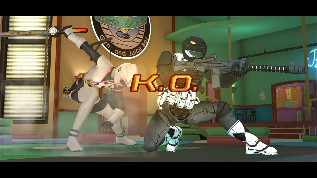 Hayley Foster The White Ninja Steel Ranger Gameplay Part 7! Power ...