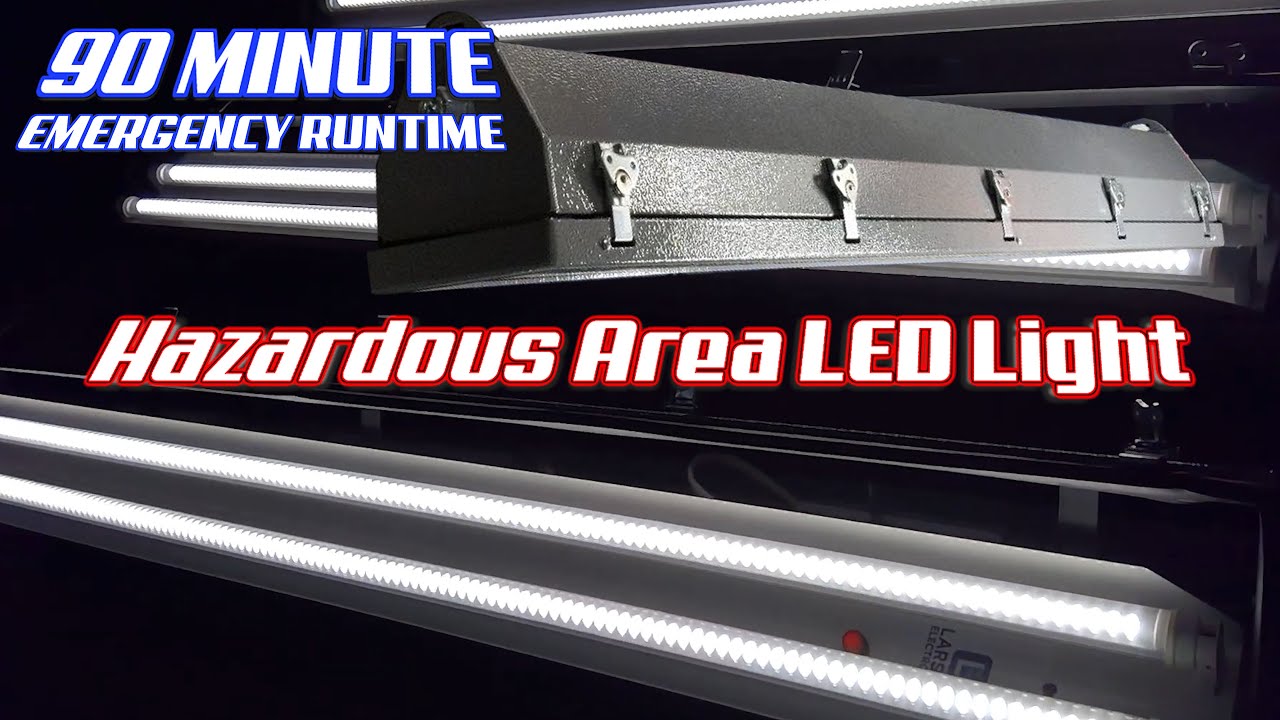 LED Emergency Light for Hazardous Locations - YouTube