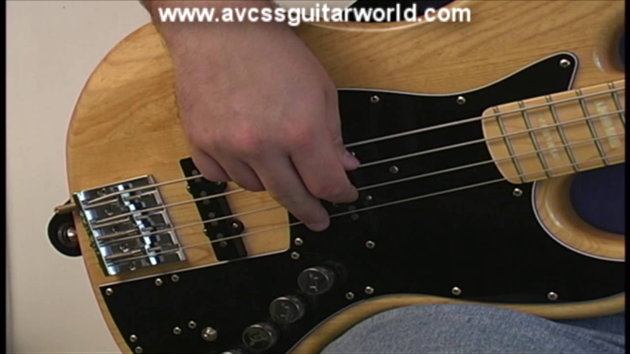 Easy Bass Guitar Lessons. Basic Exercise 2 from 5LM Booklet - YouTube