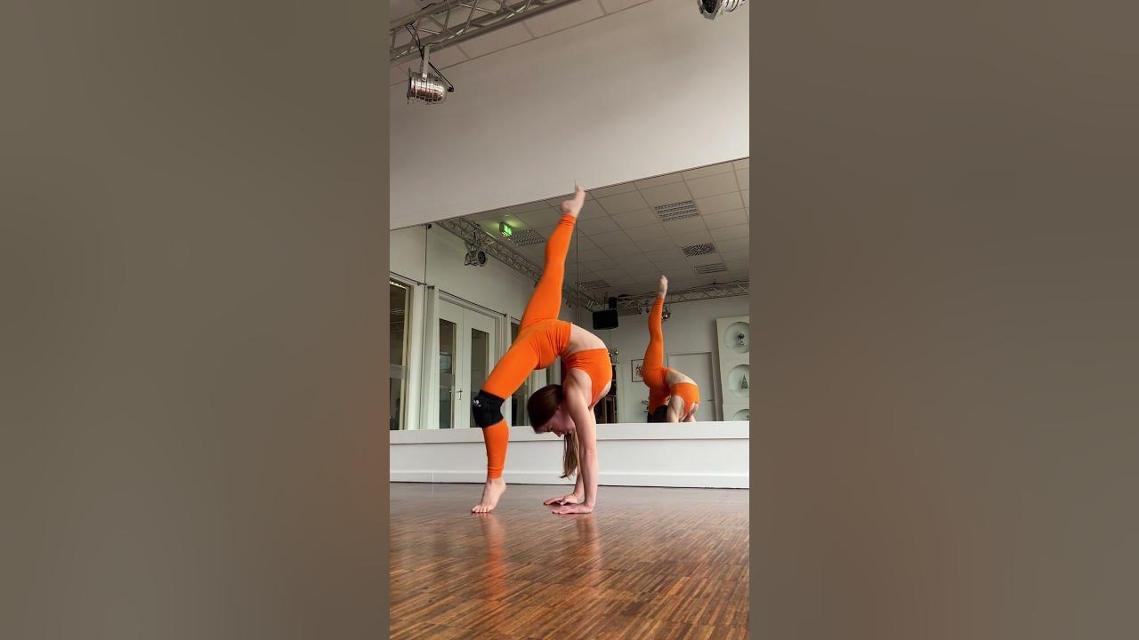 flexible workouts. gymnastic exercises. handstands - YouTube