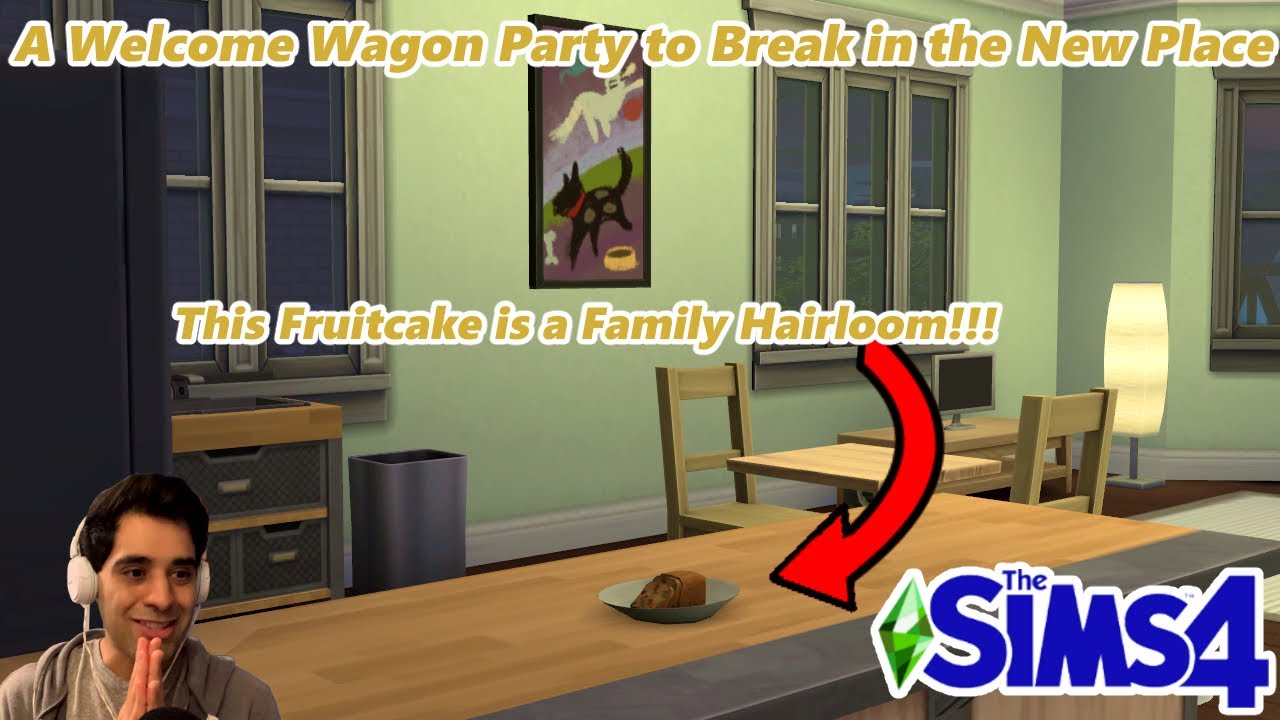 The Welcome Wagon and Our First Painting!!! - Sims 4 City Living - YouTube