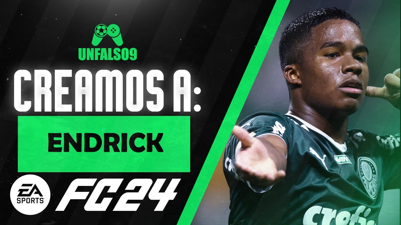 EA FC 24 ENDRICK FACE + STATS CLUBES PRO PRO CLUBS CREAR A ENDRICK EA ...