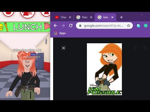 Kim possible on RoBlOx EyO - YouTube