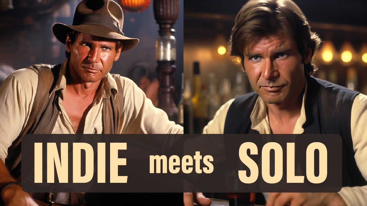 Indiana Jones Meets Han Solo Ai´s Interpretation Of The Collision Of