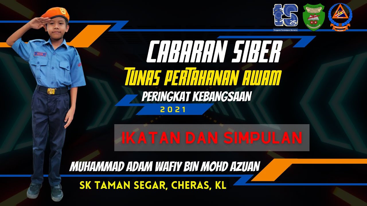 CABARAN SIBER TUSPA KEBANGSAAN 2021 | PERTANDINGAN IKATAN DAN SIMPULAN ...