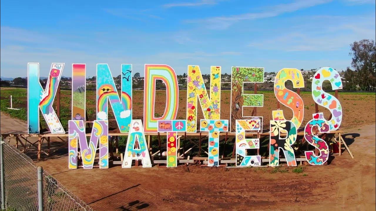Kindness Matters In Carlsbad - Collaborative Art Installation Along I-5 ...