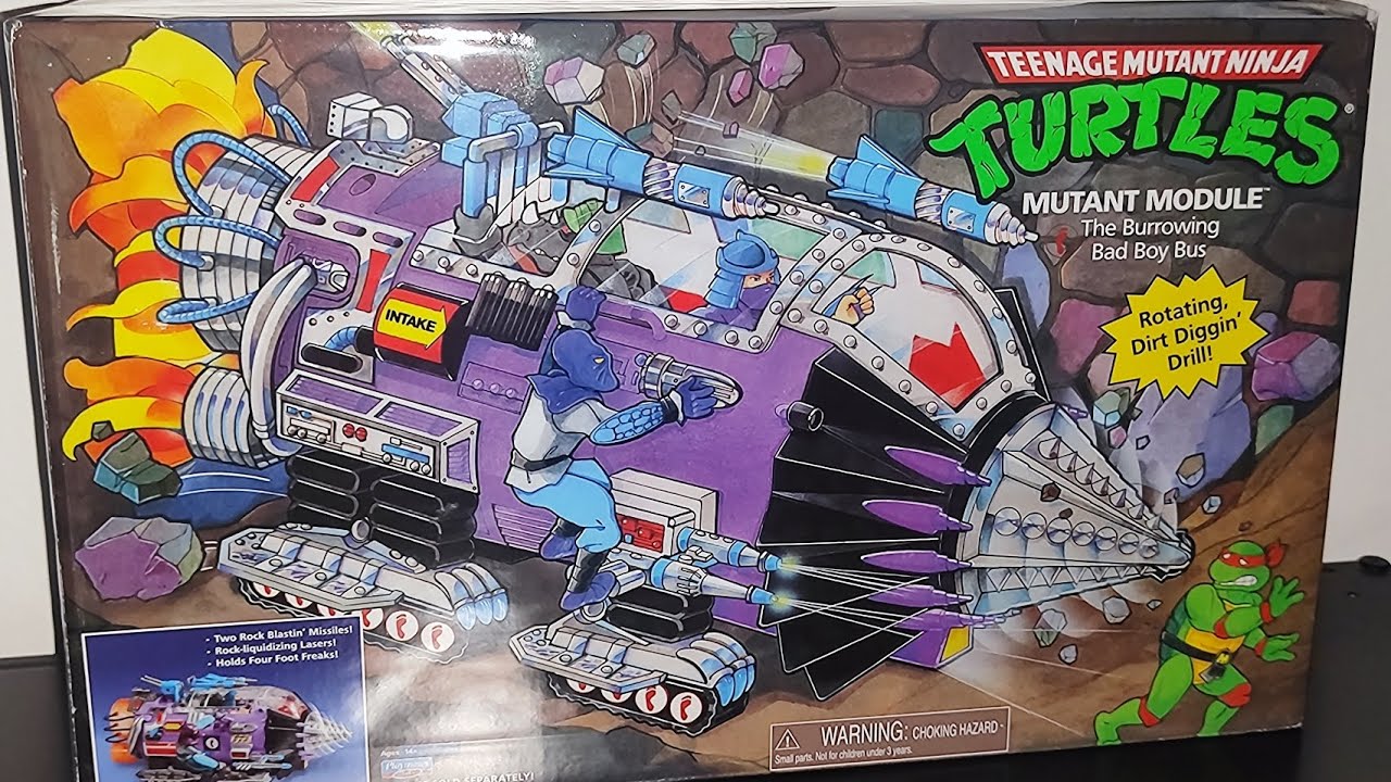 *unboxing* TEENAGE MUTANT NINJA TURTLES - Mutant Module Playmates toys ...