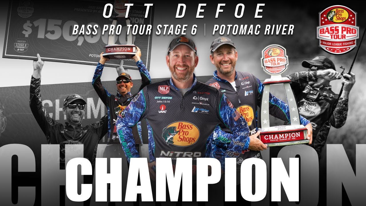 How Ott DeFoe Won On The Potomac! | Bass Pro Tour - YouTube