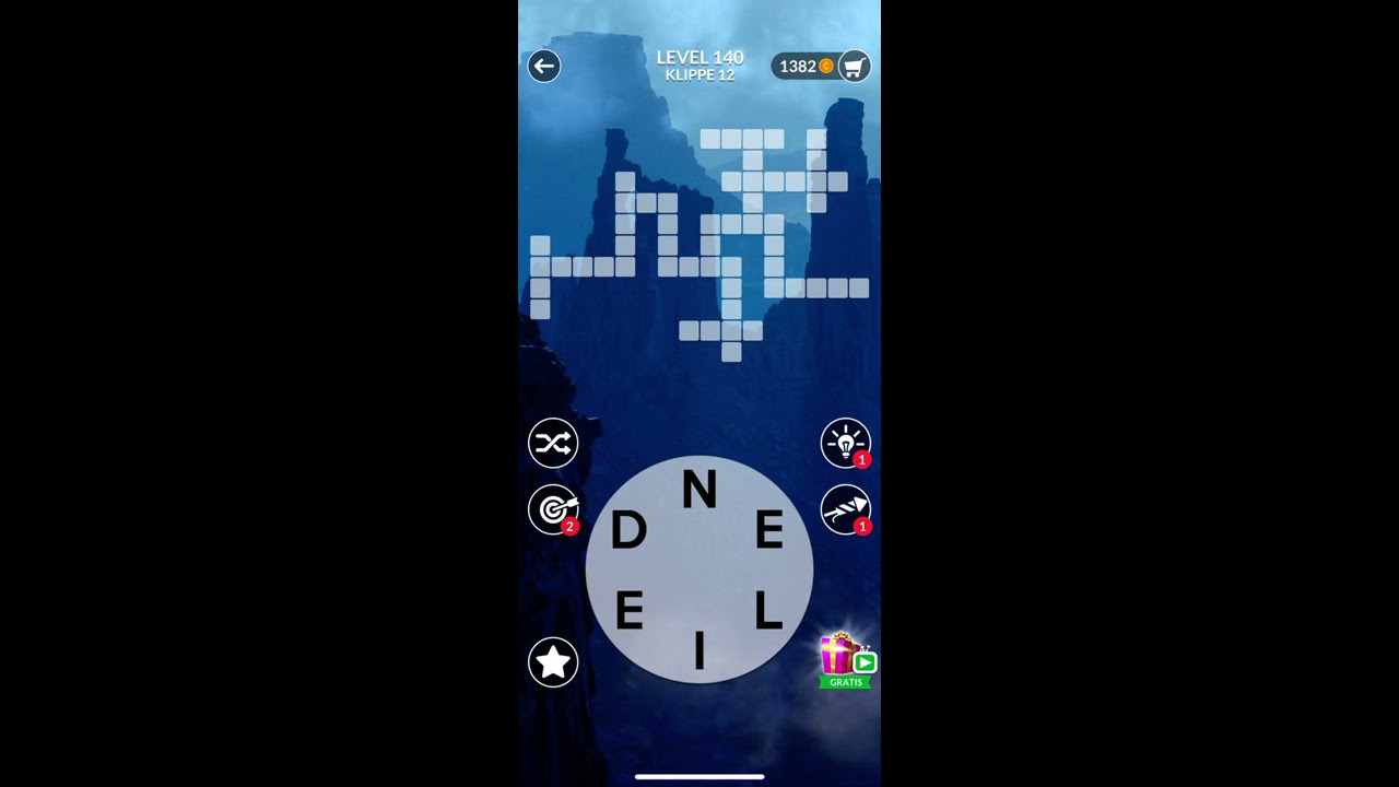WORDSCAPES Level 140 Lösung Deutsch - YouTube