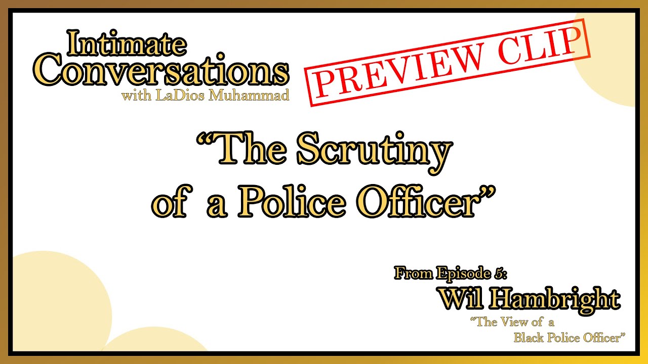 Scrutiny of a Police Officer - - YouTube