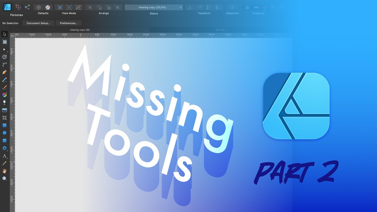 5 Tools Still Missing in Affinity Designer 2022 and How To Work Without ...