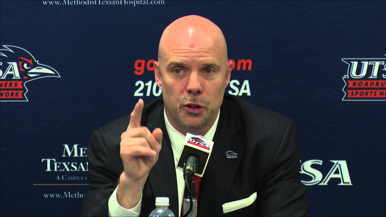 UTSA Men's Basketball Steve Henson Press Conference - YouTube