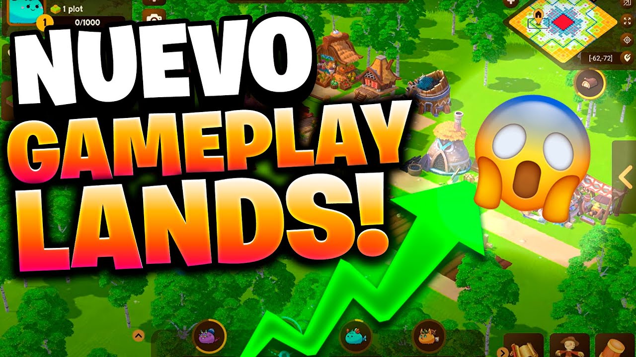 🔴ULTIMAS NOTICIAS! NUEVO GAMEPLAY DE LAS TIERRAS! (LAND) AXIE INFINITY ...