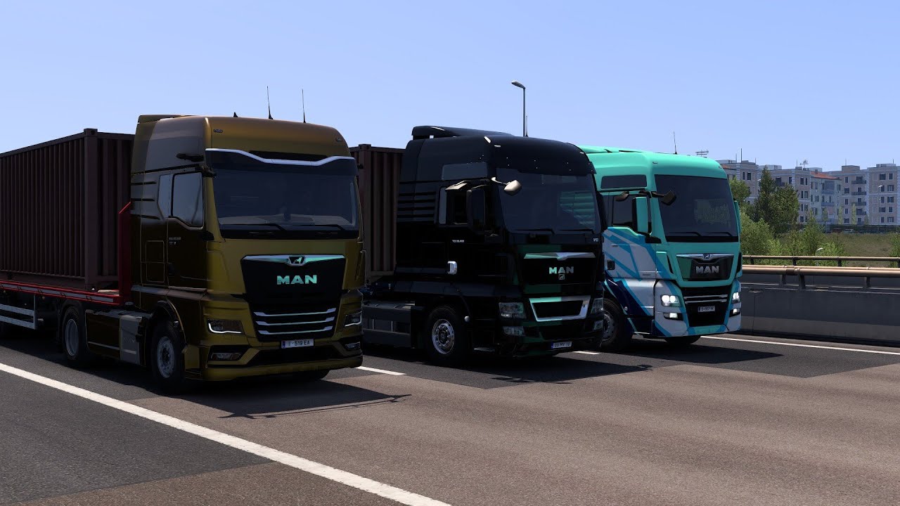 ETS 2 - All MAN Generations DRAG RACE ( New gen made a huge comeback ...