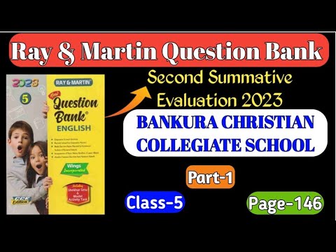 Class 5 Ray Martin English Question Bank 2023 | 2nd Summative Ray ...